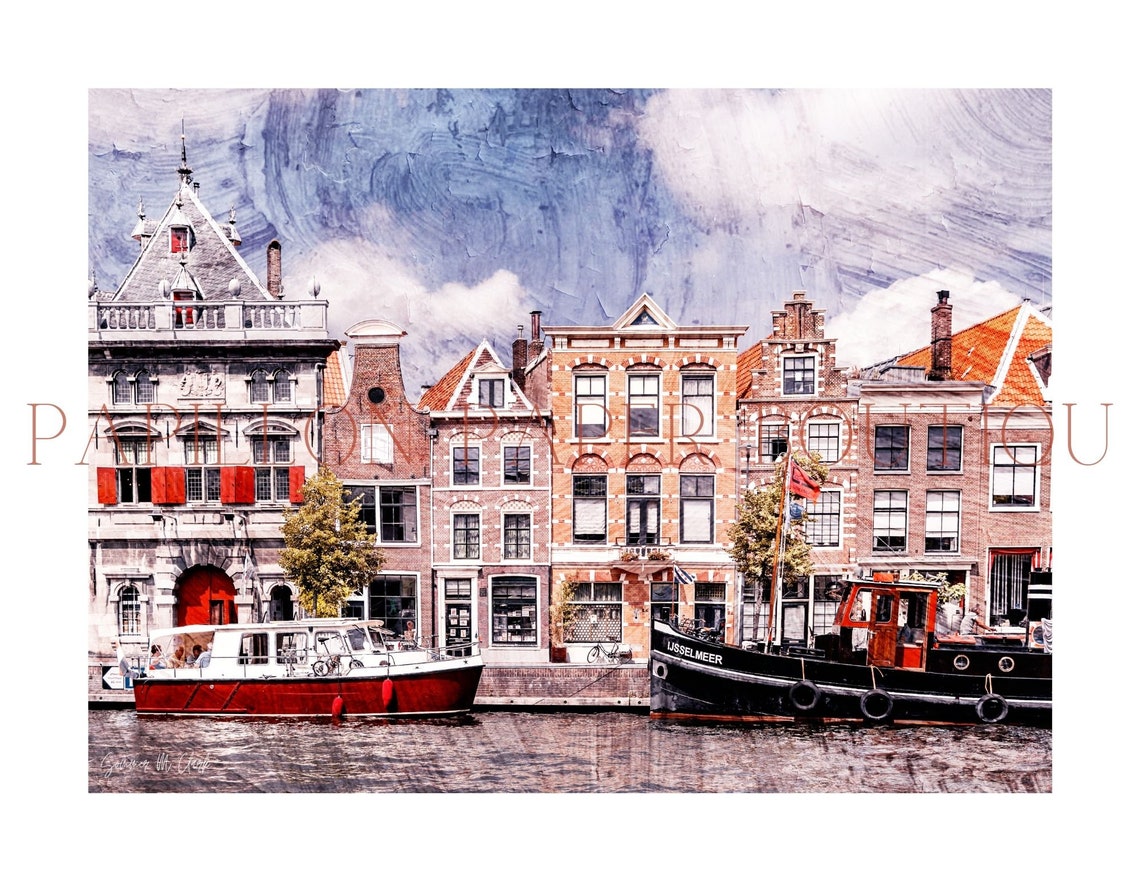 Netherlands Wall Art Netherlands Print European Wall Art - Etsy