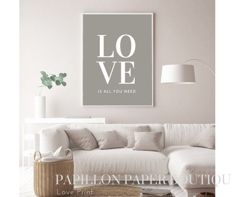 Love Printable, Love Print, Love Poster, Love Art, Love Prints, Digital ...