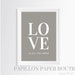 Love Printable, Love Print, Love Poster, Love Art, Love Prints, Digital ...