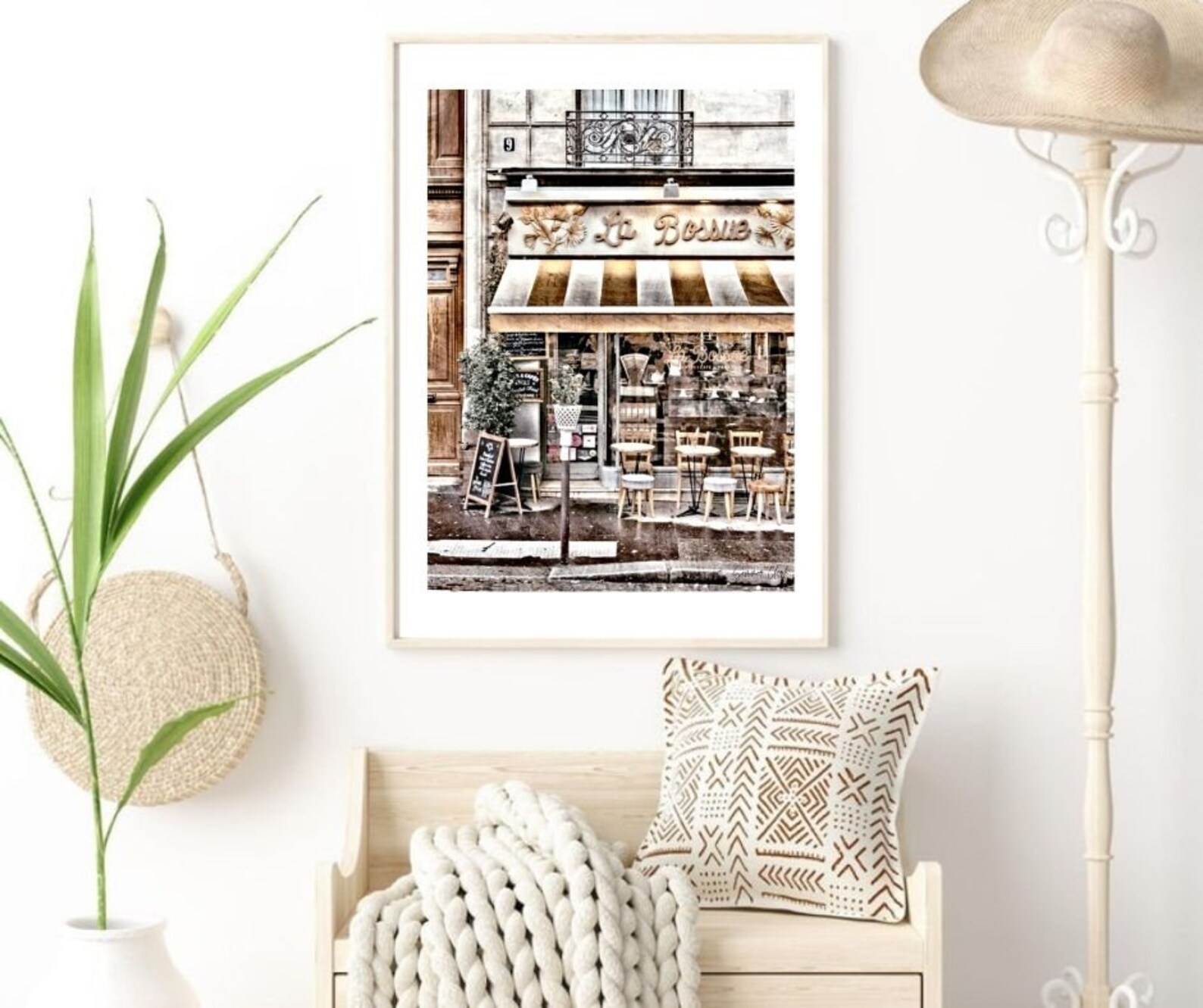 Cafe Painting Print, Cafe Print, European Wall Art, Paris Print, Wall ...