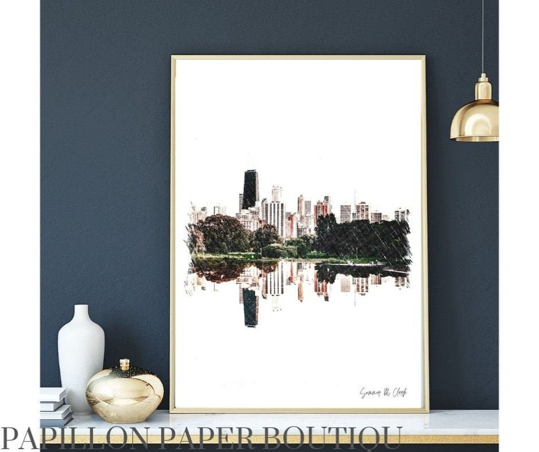 Chicago Bean Photo, Chicago Street Print, Chicago Wall Art, Chicago ...