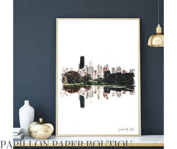 Chicago Bean Photo Chicago Street Print Chicago Wall Art - Etsy