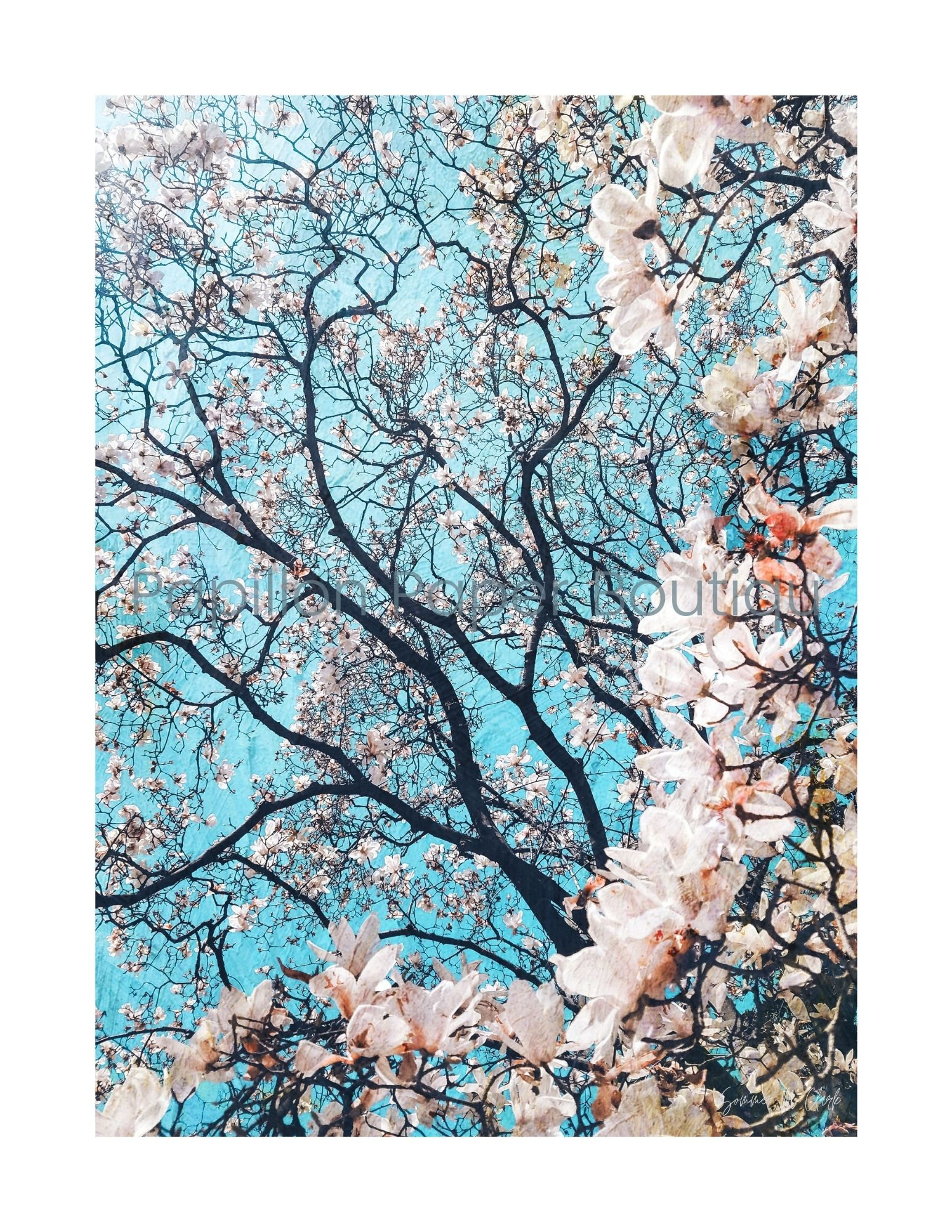 Cherry Blossom Tree Print, Nature Print, Japandi Art, Wabi-sabi ...