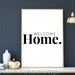 Welcome Home Printable, Welcome Home Print, Welcome Home Wall Art ...