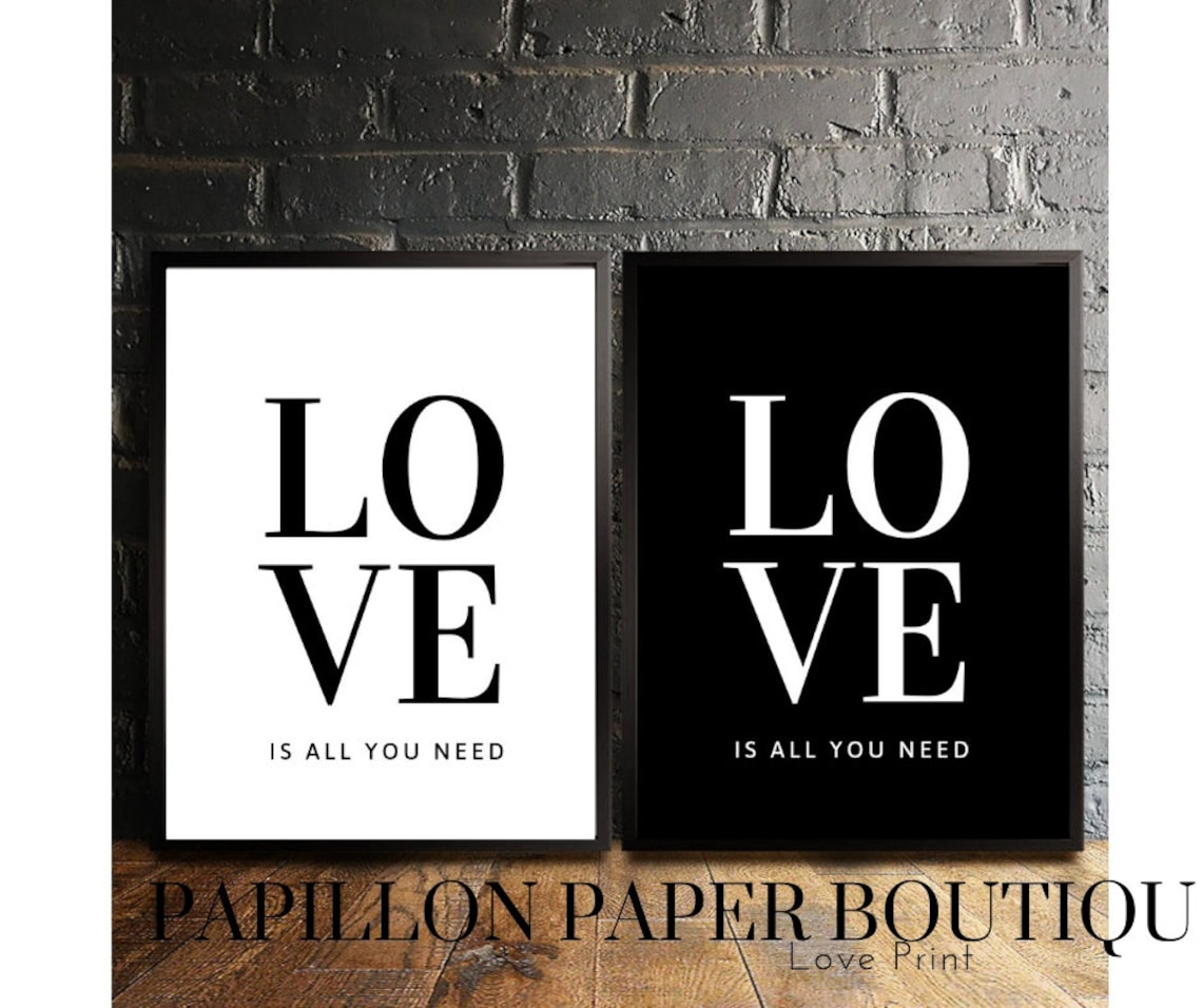 Love Printable Love Print Love Poster Love Art Love | Etsy