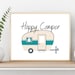 Happy Camper Sign, Camper Wall Art, Camper PNG, Camping Life, Welcome ...