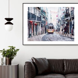 Love Train Wall Print, Love Train Art, Train Painting, Train Wall Art ...