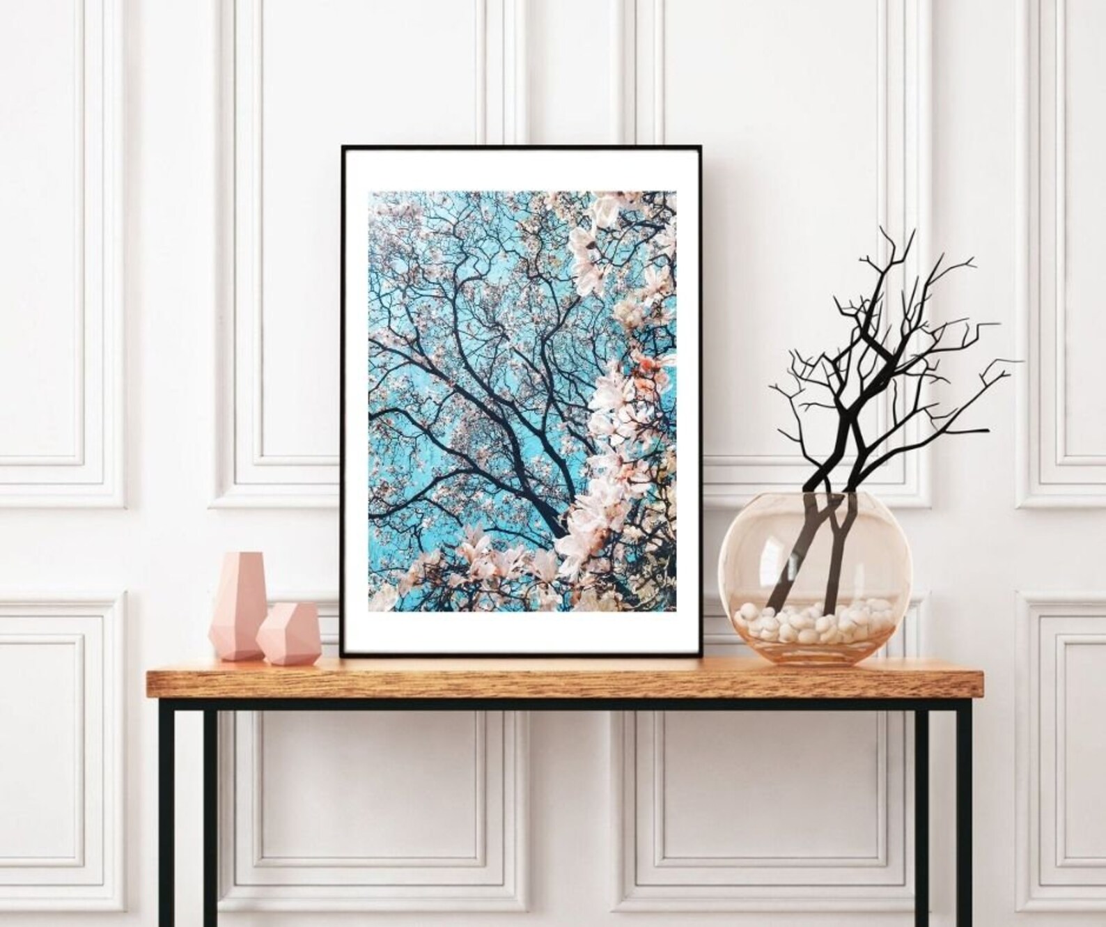 Cherry Blossom Tree Print, Nature Print, Japandi Art, Wabi-sabi ...