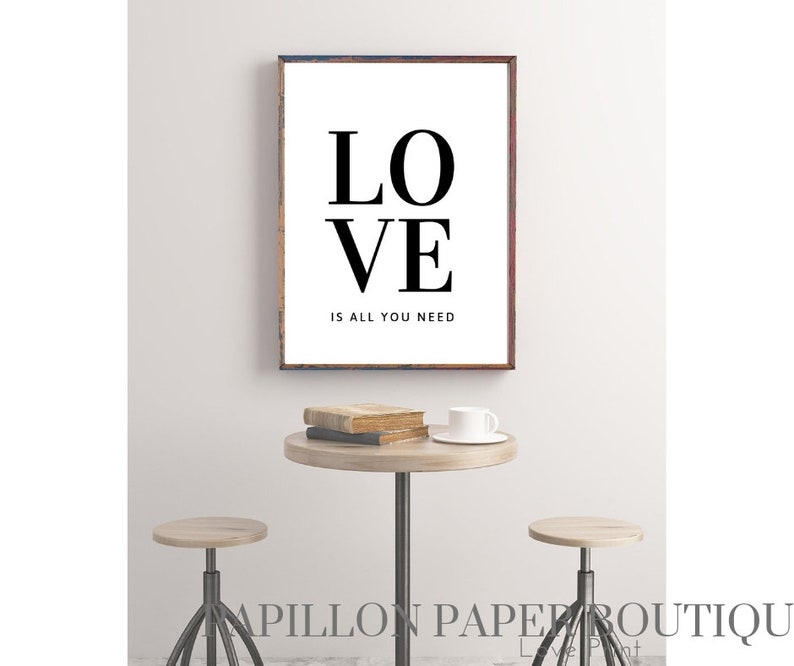 Love Printable, Love Print, Love Poster, Love Art, Love Prints, Digital ...