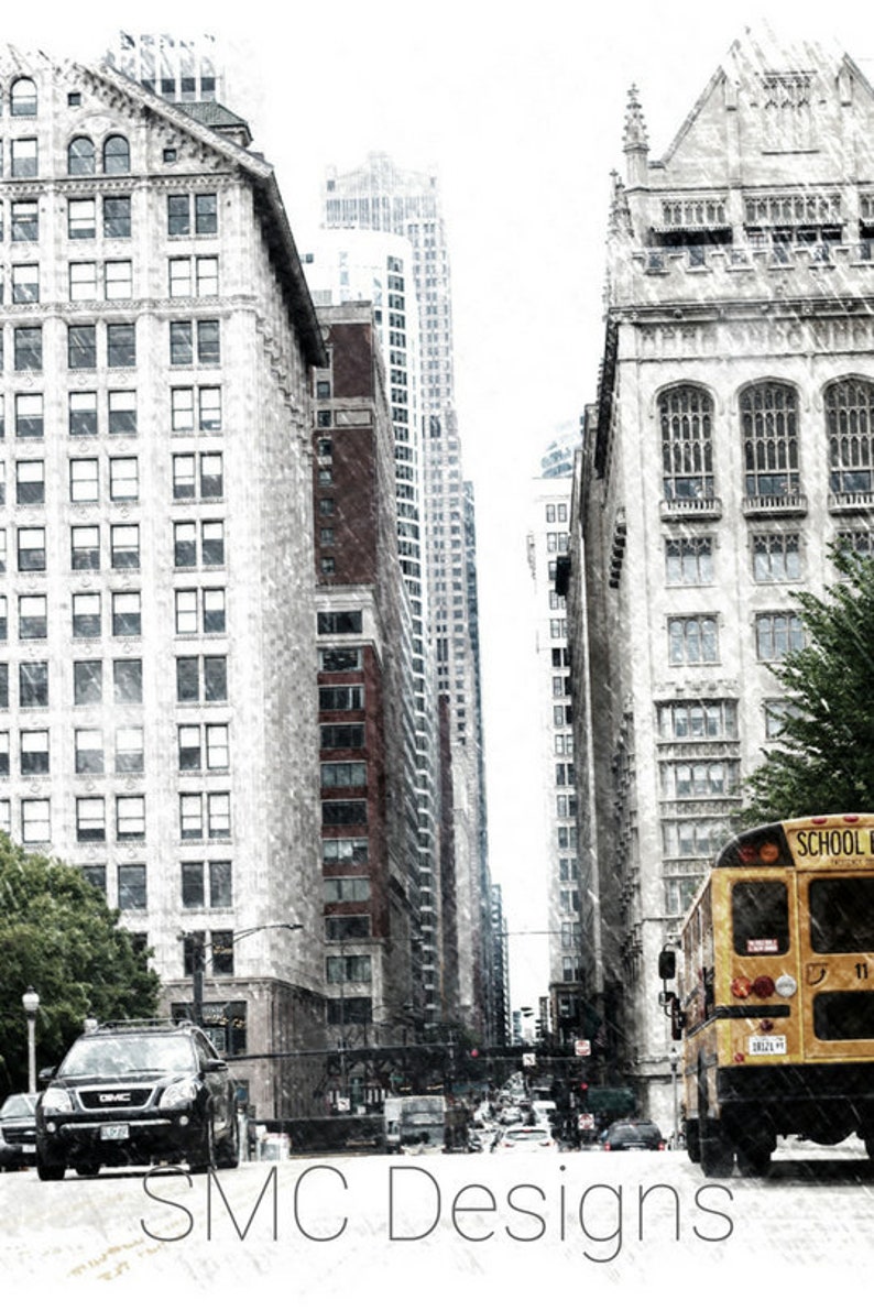 Chicago Art, Chicago Photography, Bus Scroll, Bus Art, Chicago Sketch ...