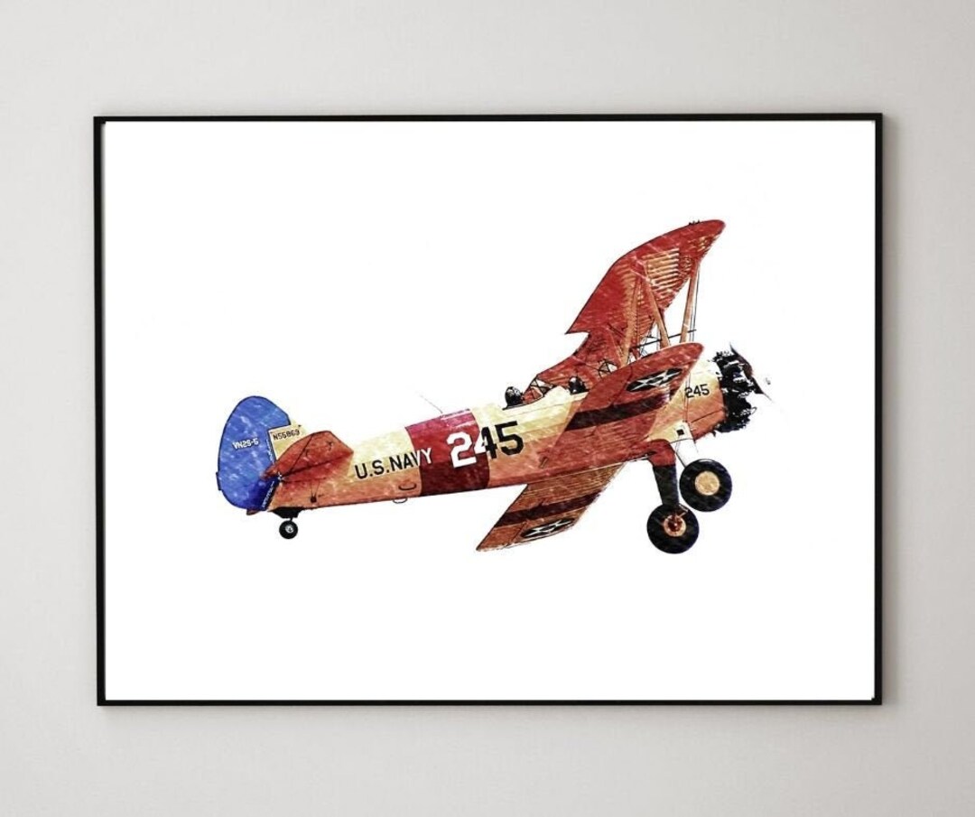 Navy Plane Print, Navy Art, Navy Print, Military Art, Military Print ...