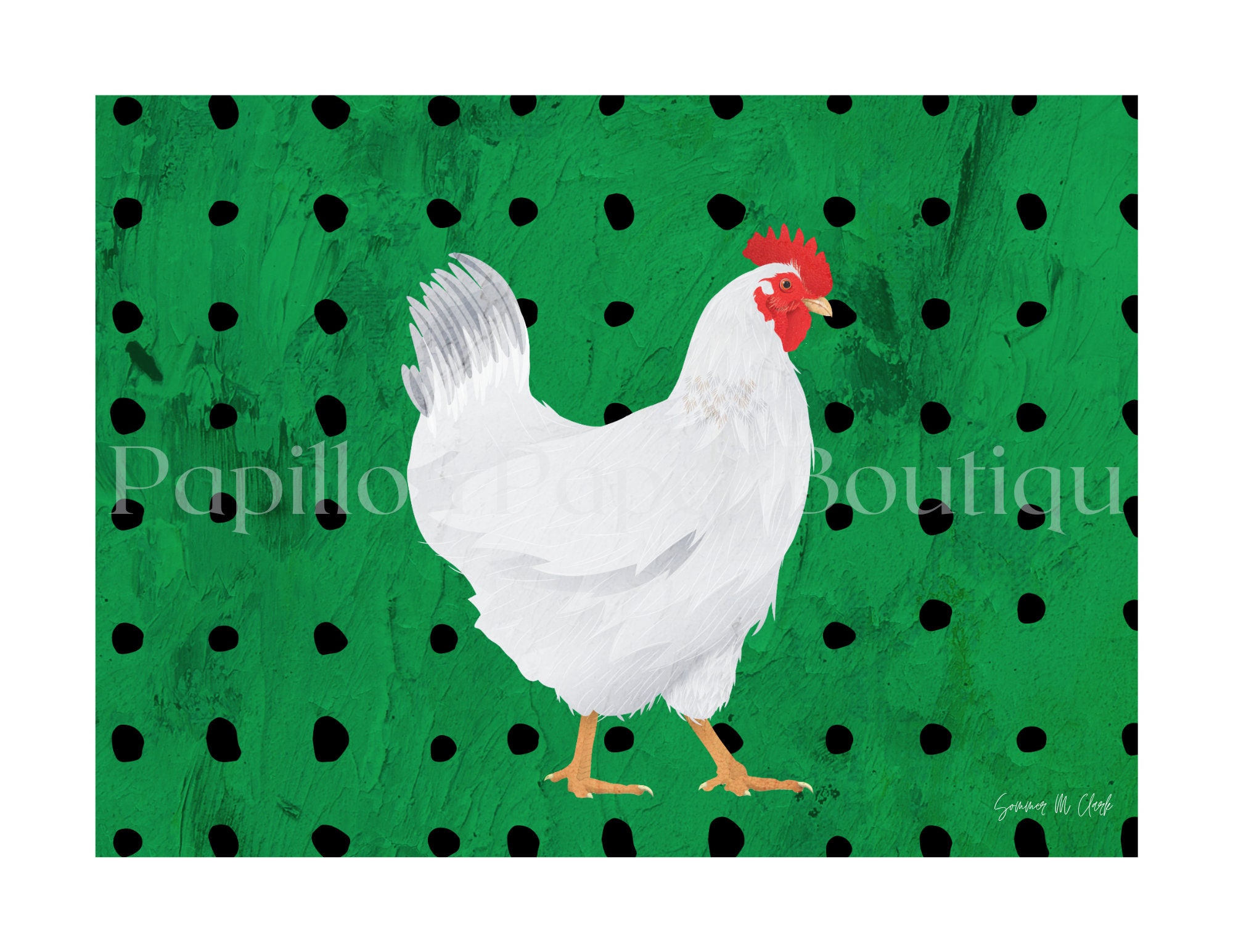 Chicken Pop Art Print, Farm Print, Farmhouse Wall Art, Chicken Wall Art ...