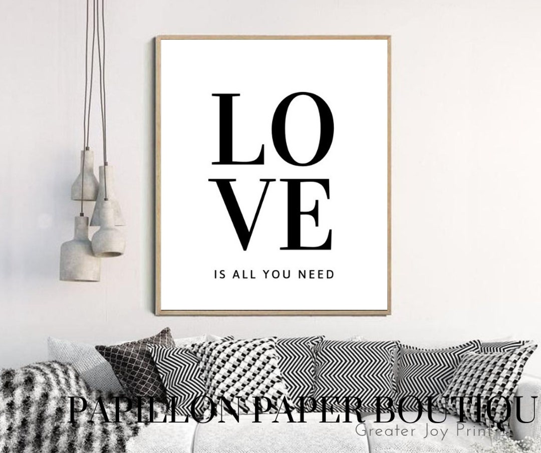 Love Printable, Love Print, Love Poster, Love Art, Love Prints, Digital ...