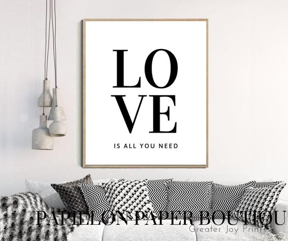 Love Printable Love Print Love Poster Love Art Love | Etsy