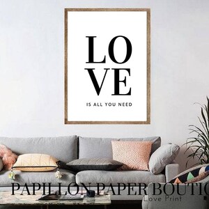 Love Printable, Love Print, Love Poster, Love Art, Love Prints, Digital ...