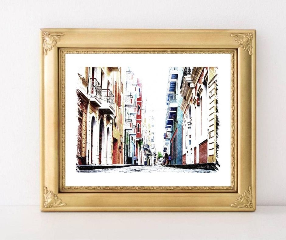 City Wall Art, City Street Print, City Print, European Wall Art ...