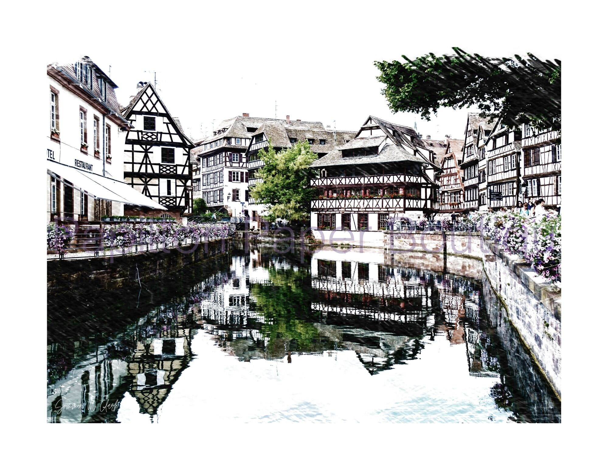 Strasbourg France Print, France Artwork, French Wall Art, European Wall ...