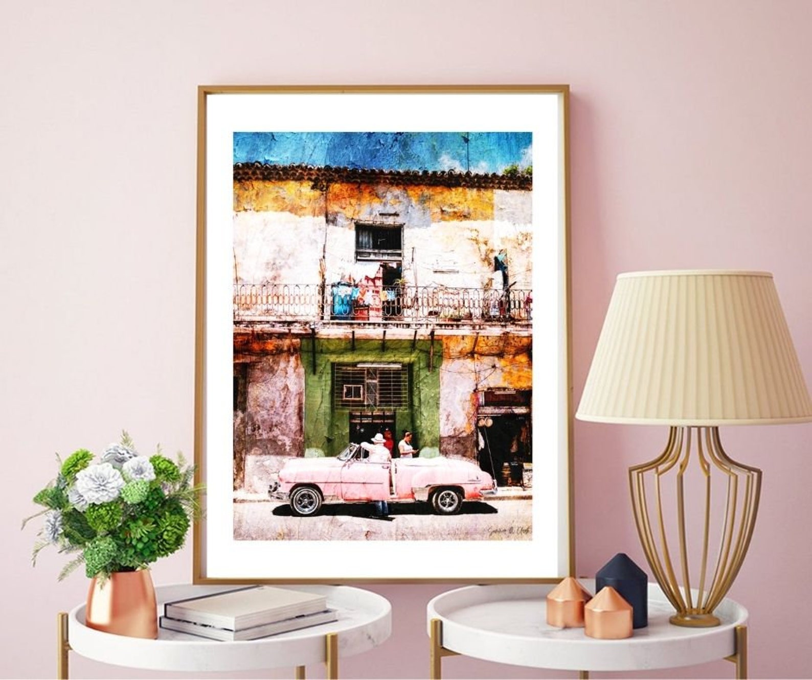Classic Car Print, Cuba Wall Art Print, Havana Cuba Prints, Travel ...