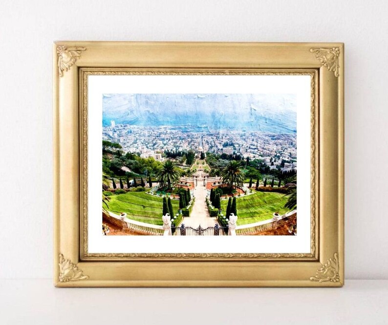 Haifa Israel Wall Print, Israel Photography, Israel Wall Art, Israel ...