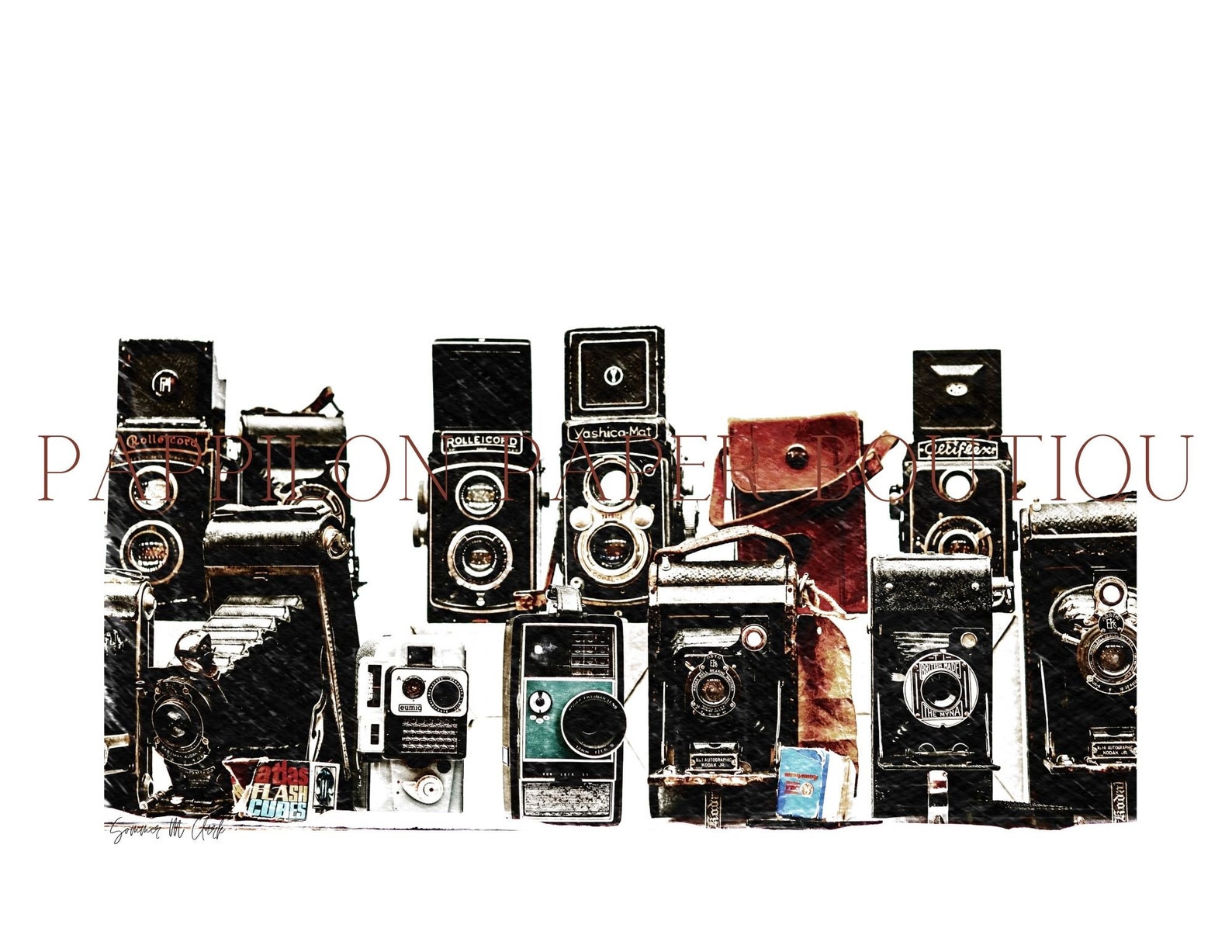 Vintage Camera Art, Vintage Camera Wall Print, Photography Print, Gift ...