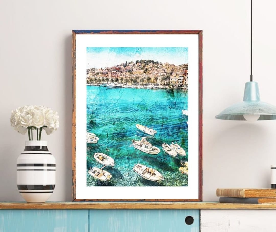 Croatia Print, Croatia Travel Poster, Croatia Wall Art, Croatia Travel ...