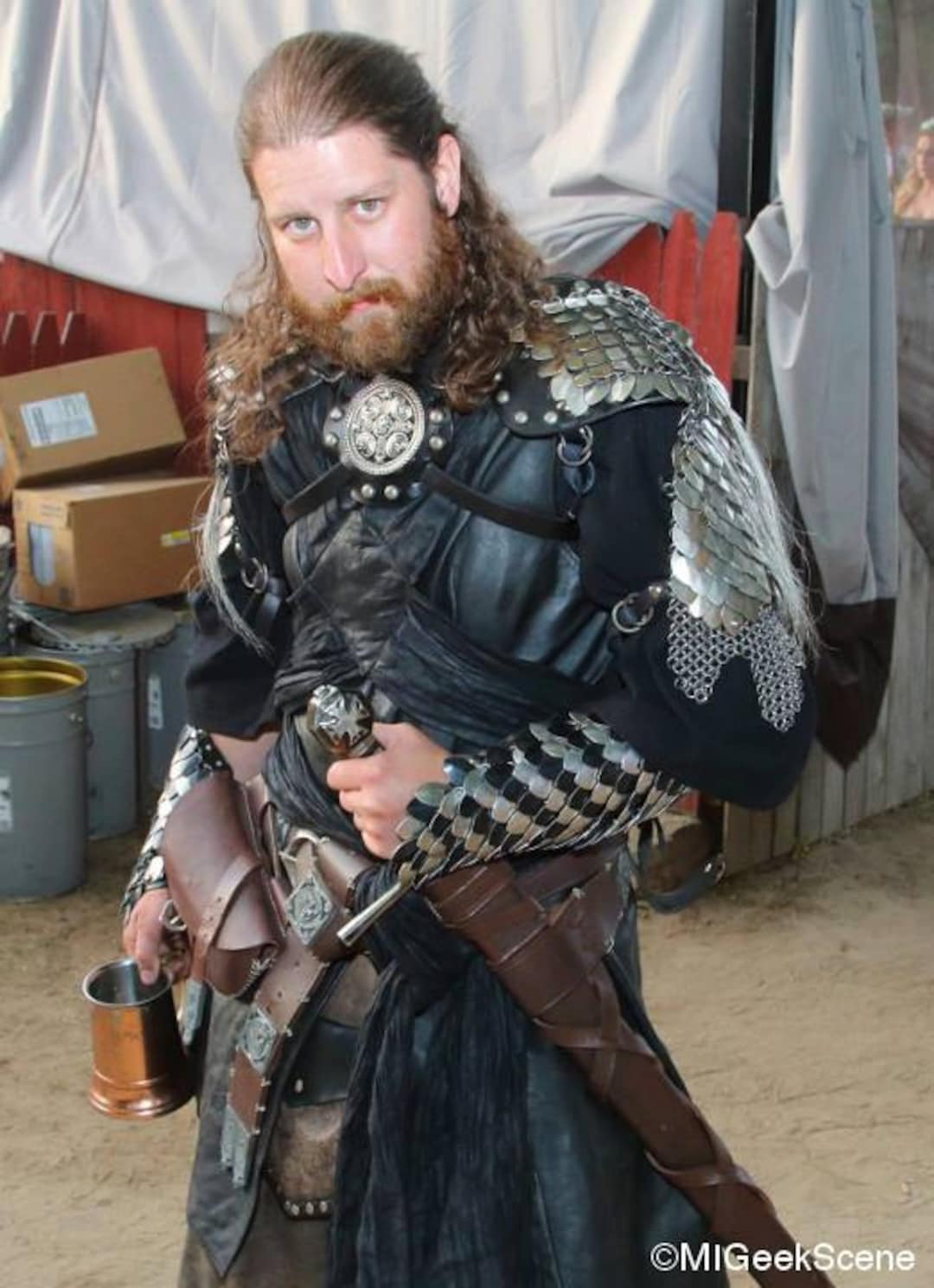 Scale Maille Shoulder Pauldrons - Etsy