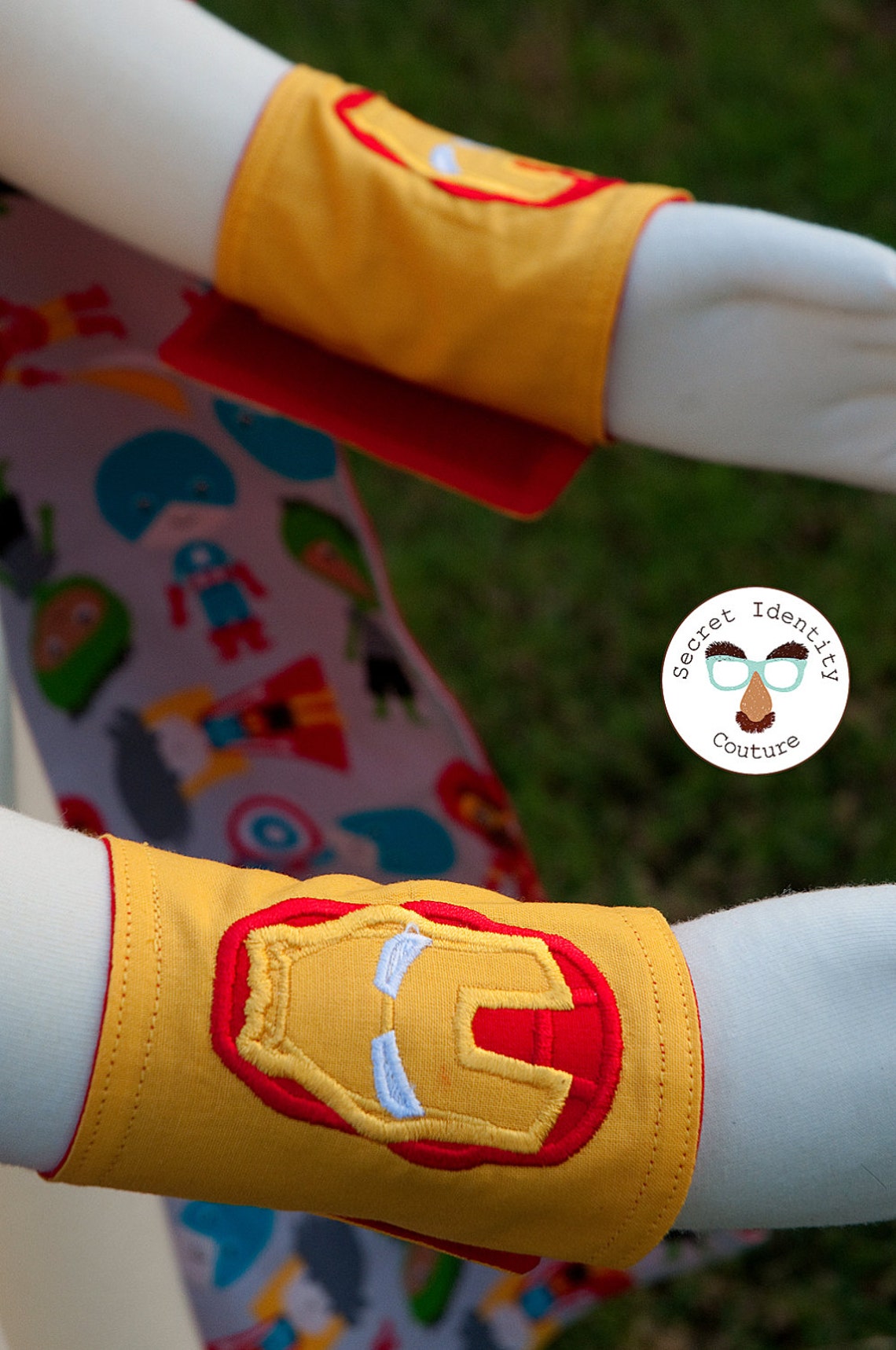 Iron Man's Accessories Mask Belt and Cuffs - Etsy