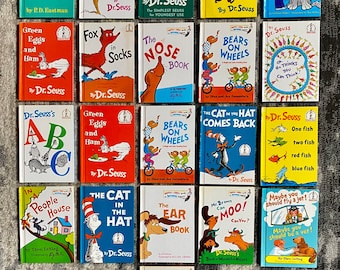Dr. Seuss Hardcover Vintage Books - Etsy