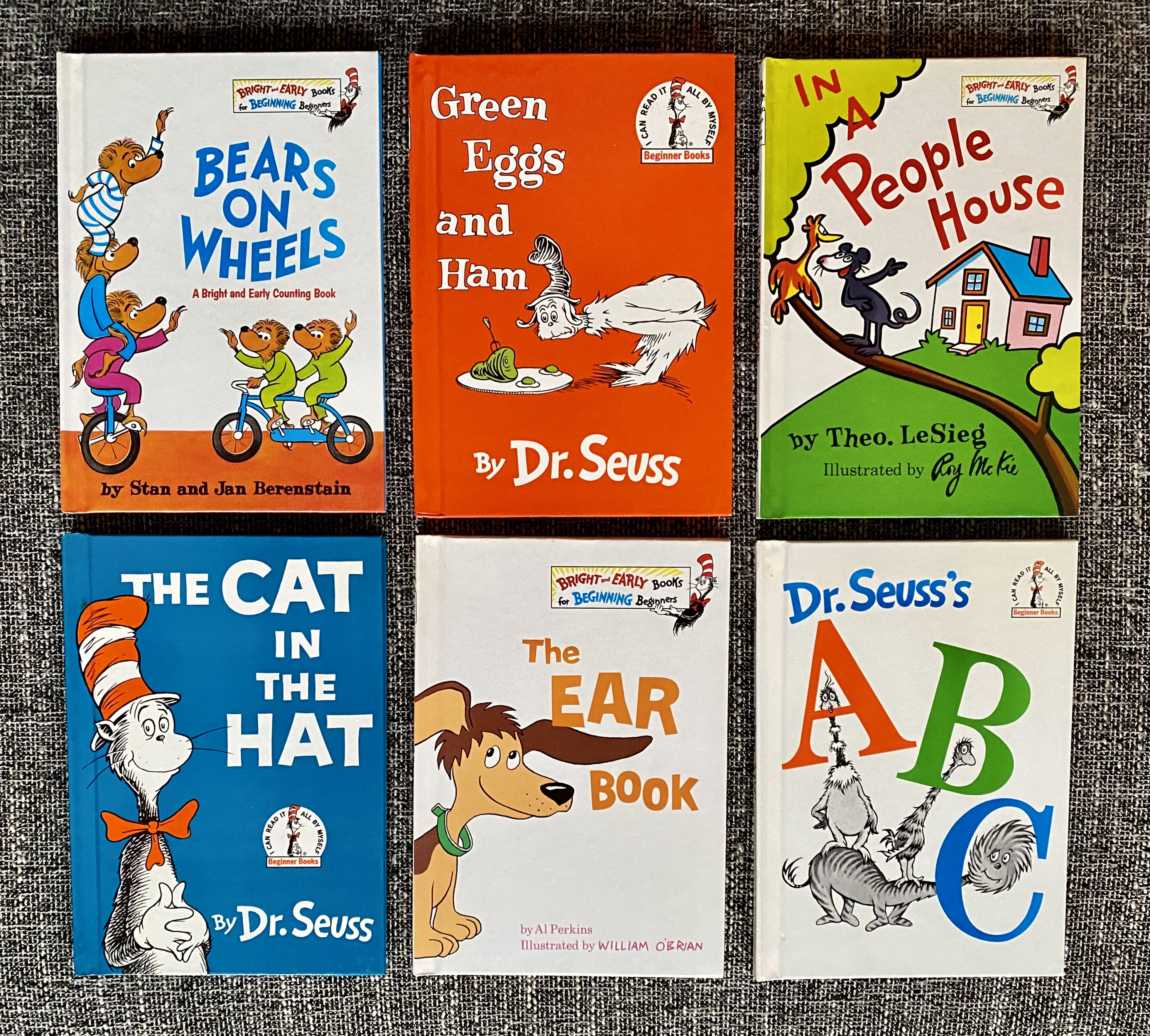Vintage Dr. Seuss Childrens Books Bright and Early Books for Beginning ...