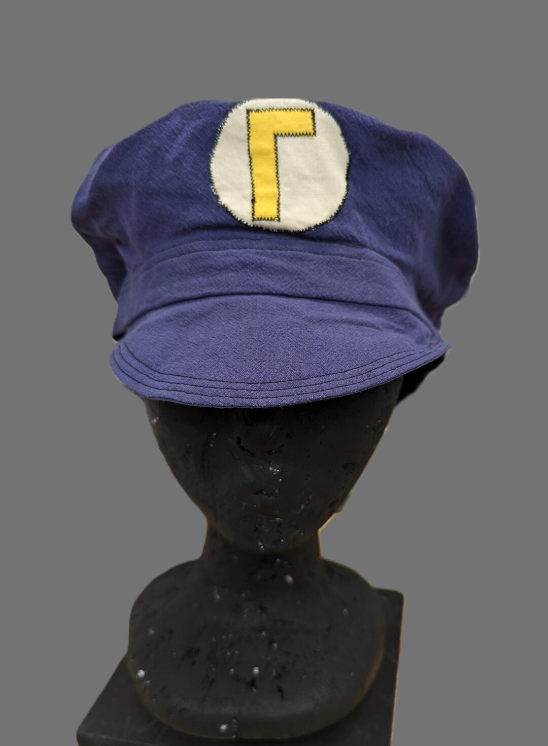 Waluigi Cosplay Cap - Etsy