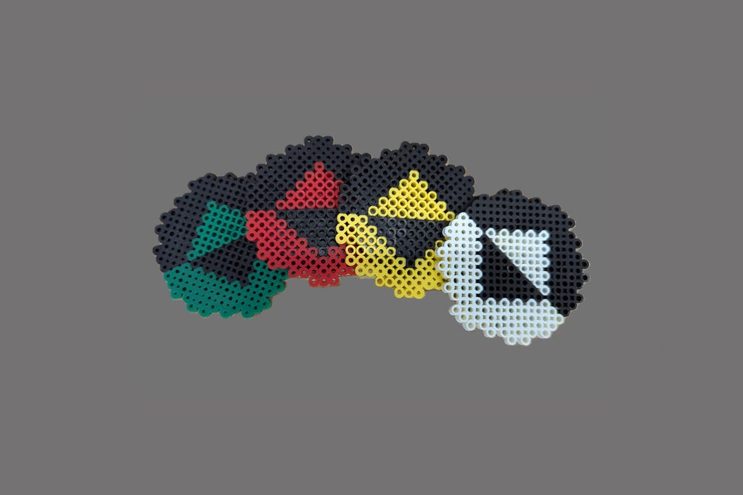 Reboot 4pc Perler Coaster Set - Etsy