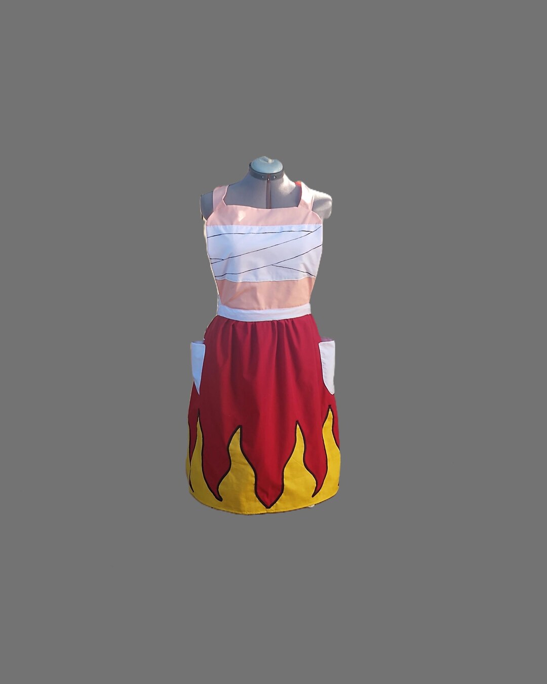 Erza Scarlet Vintage-style Cosplay Apron - Etsy