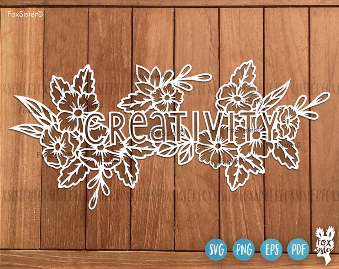 Creativity Svg for Cricut and Silhouette, Svg Files, Inspiring Svg ...