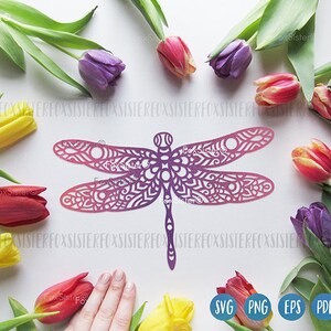 Dragonfly Svg Cut Files, Dragonfly Clipart, Dragonfly Svg, Insect Svg ...