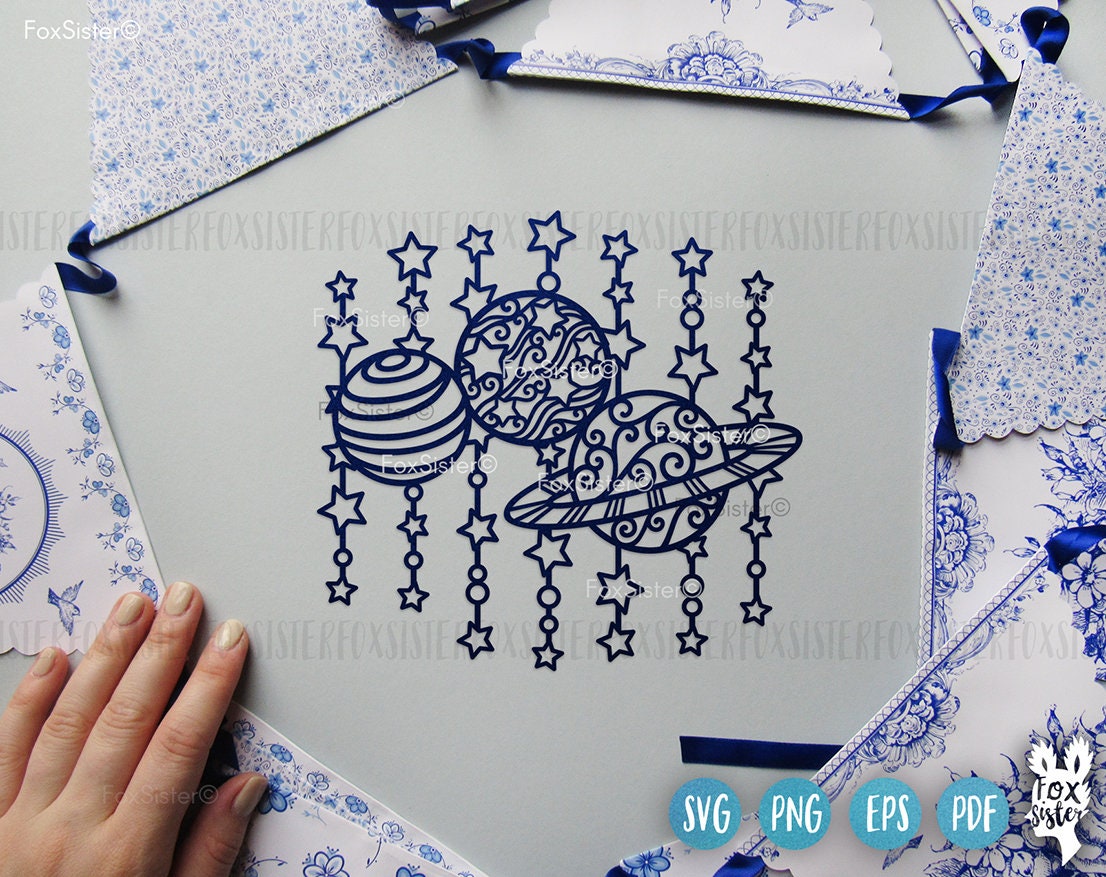 Planets Svg Bundle for Cricut and Silhouette Galaxy Svg - Etsy UK
