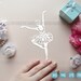 Ballerina SVG Bundle 3 Templates Set 2, Ballet Dancer Svg Cut Files ...