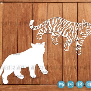 Kind Tiger Svg Cut File, Cute Tiger Svg Template, Animals Svg, Cricut ...