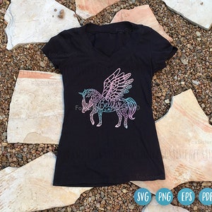 Believe in Unicorn Svg Template Digital Clipart, Unicorn Cut File ...