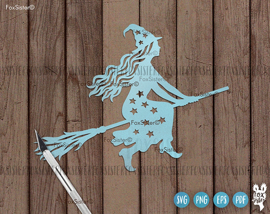 Cool Witch Svg Witch Svg Files Witch Clipart Witches Svg | Etsy