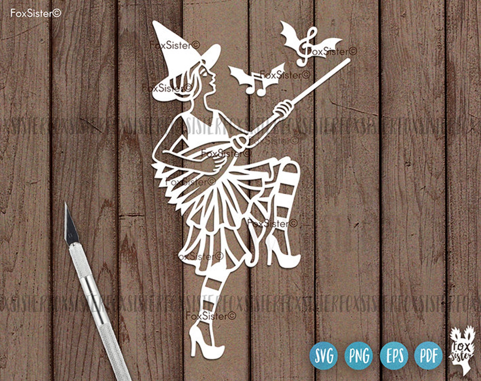 Cool Witch Svg Witch Svg Files Witch Clipart Witches Svg | Etsy