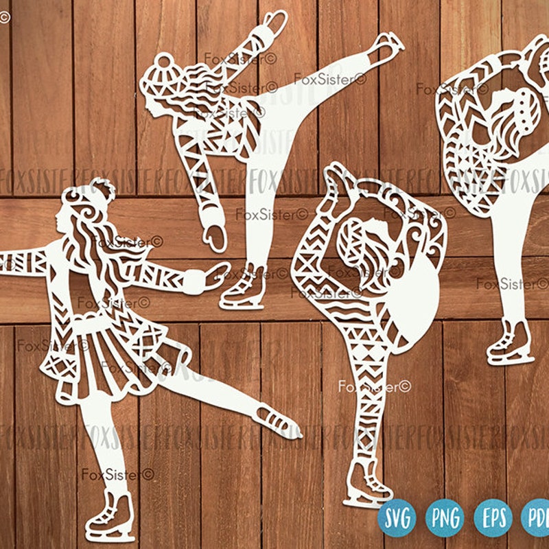 Figure Skating Svg - Etsy