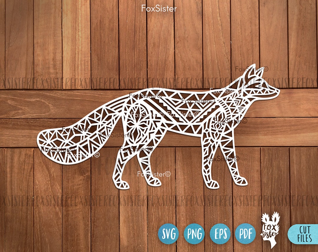 Fox Svg Design for Cricut, Silhouette, Glowforge and Other Laser ...
