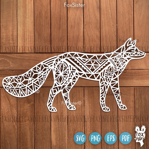 Laser Design Fox - Etsy