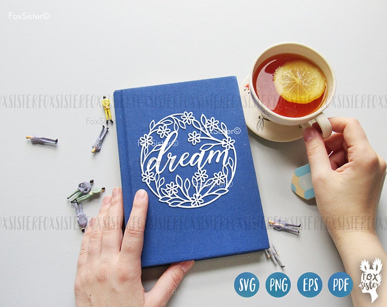 Dream Svg Cutting File for Cricut and Silhouette, Dream Cut File, Dream ...
