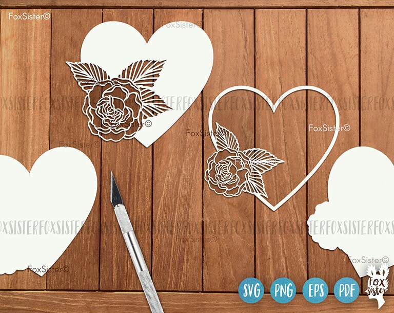 Hearts Svg Heart Frames Svg Designs Frame Svg Heart Svg - Etsy