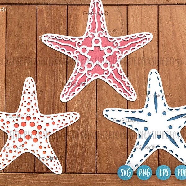 Starfish Svg - Etsy