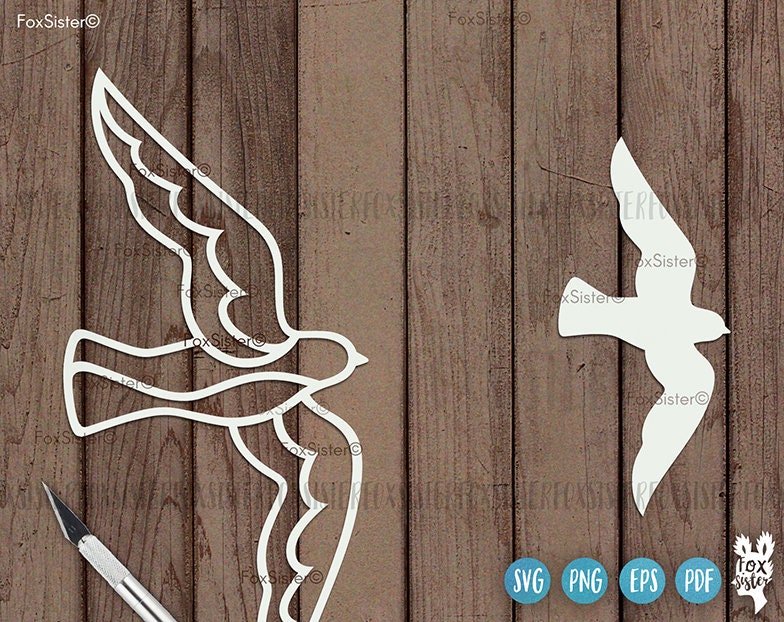 Vogel svg Bundle für Cricut und Silhouette, Vögel svg, FoxSister, Tier ...