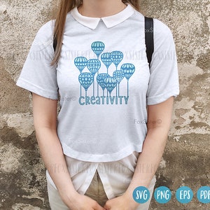 Creativity Svg for Cricut and Silhouette, Svg Files, Inspiring Svg ...