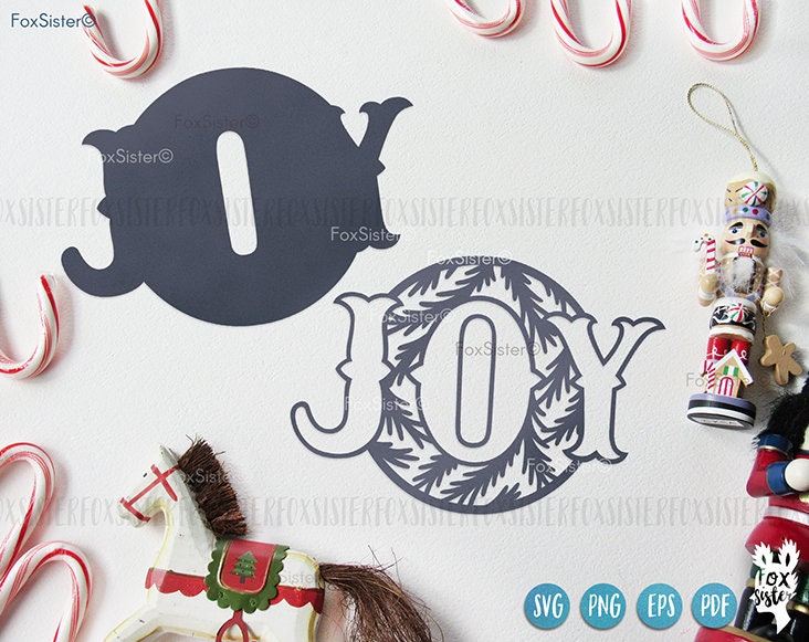 Christmas Joy Svg Design Joy Svg Christmas Svg Files Joy Cut | Etsy