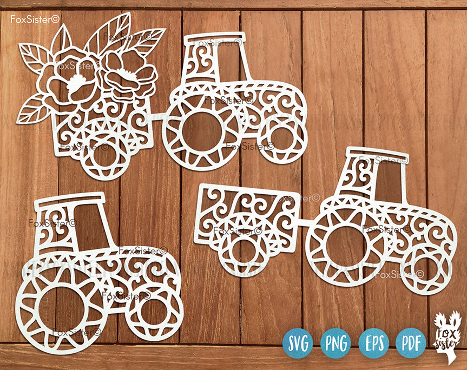Tractor Svg for Cricut and Silhouette Country Svg Farm Svg - Etsy UK